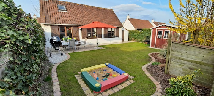 ★★★★ Chalet Au Bord De La Mer, Près De Plopsaland - Bray-Dunes