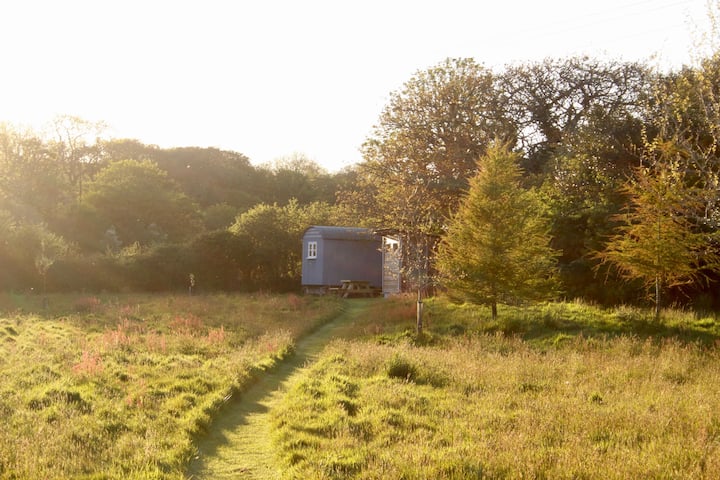 The Shepherds Hut At Mellangoose Barn - Helston