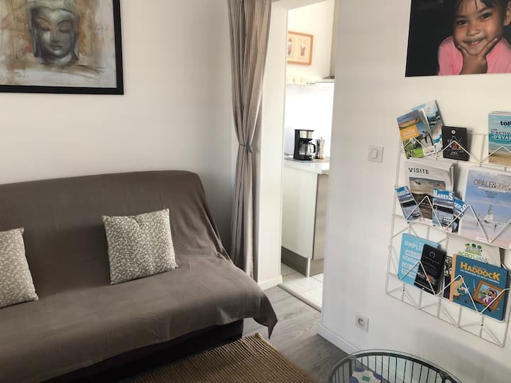 Mille Sabords - Appart. Ds Maison De Caractère - Plage de Wimereux, France