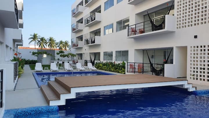Depto. En Condominio Diamante. (Solo Adultos) - Acapulco