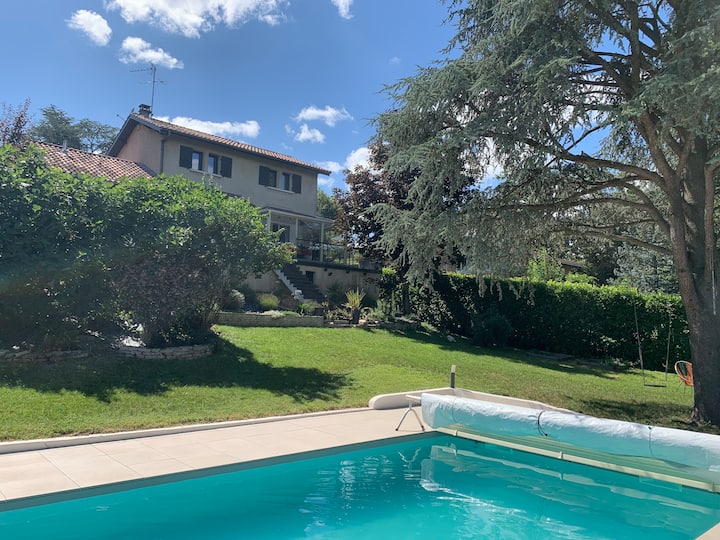 Superbe Villa Au Calme Avec Piscine - Saint-Cyr-au-Mont-d'Or