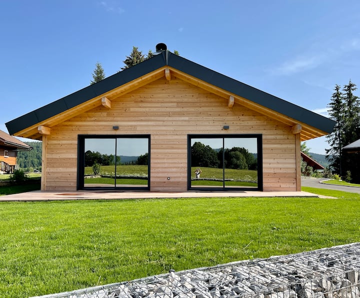 Unique!chalet Gd Standing,la Nature Pour Vis à Vis - Prémanon