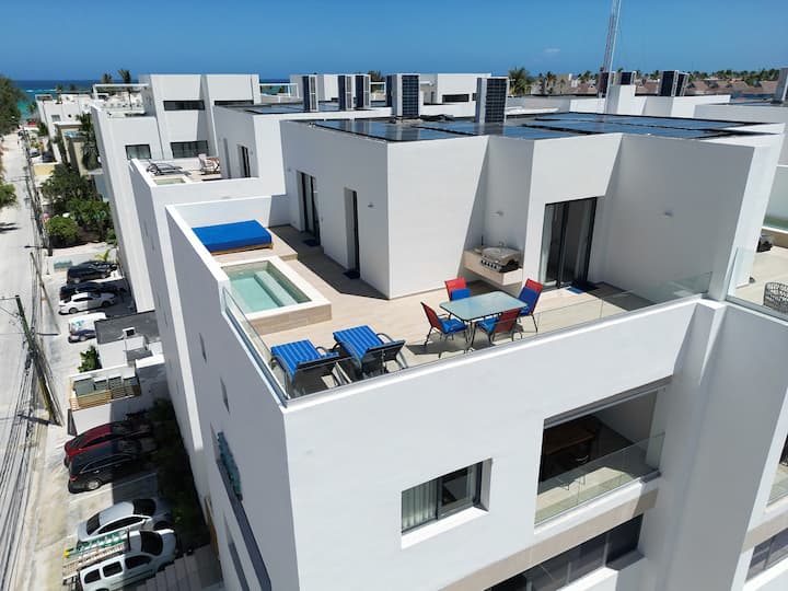 Luxury Penthouse A Few Step From The Beach - Punta Cana