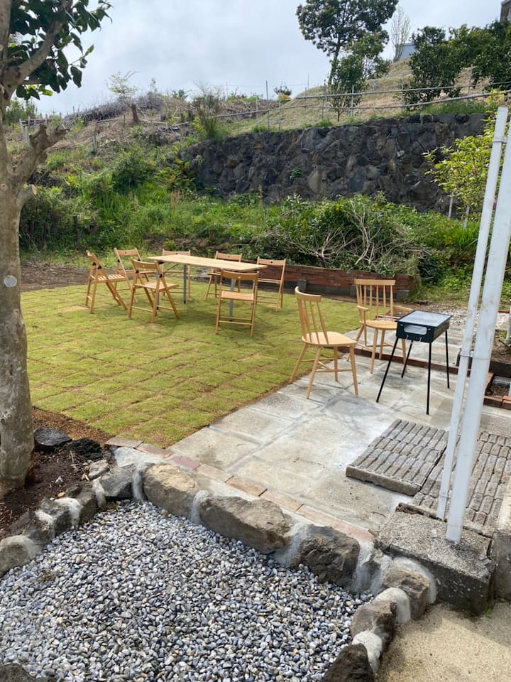 一碧湖・丸山公園の絶景散策に好立地*広い庭でBbq 新緑の伊豆を楽しもう!Mk345 - Kawana