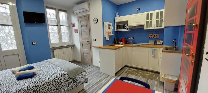 British Corner: The Studio Flat With Character! - Turin