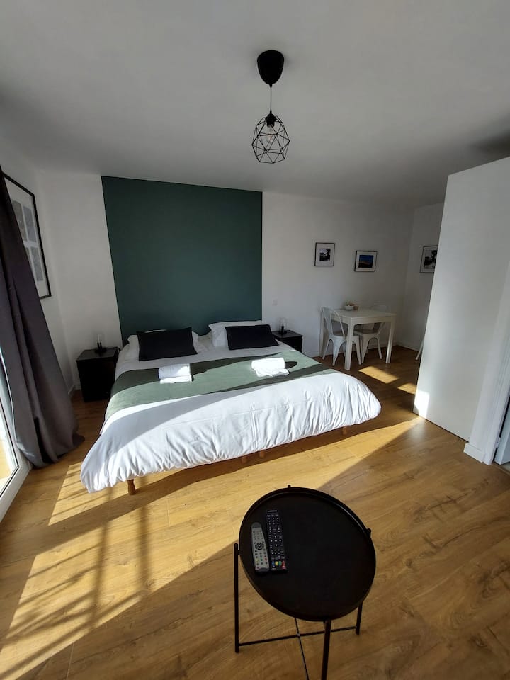 Studio 4 (2 Pers) Tout Confort /Vue Panoramique. - Asco