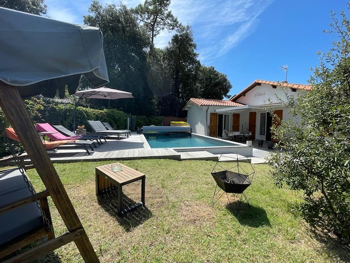 Maison 8 Pers/ St Palais Sur Mer/piscine Chauffée - Saint-Palais-sur-Mer