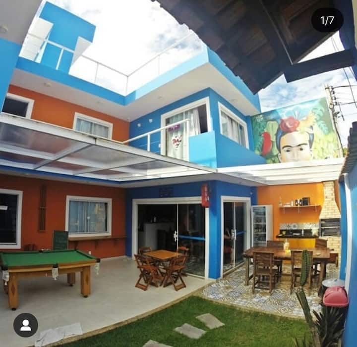 La Casa Azul - Linda Casa No Coração De Cabo Frio - Cabo Frio