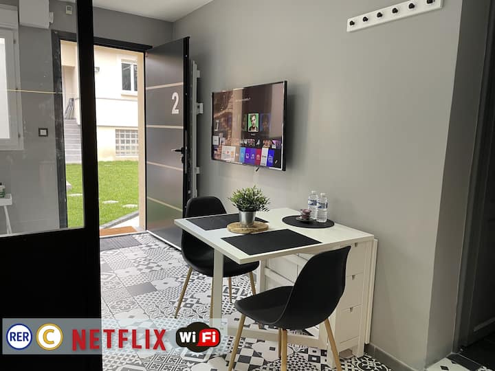 🛌 Studio Cosy Moderne Proche Paris/aéroport D’orly - Alfortville