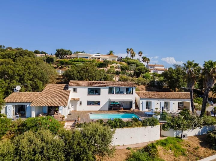 Villa Spacieuse Rénovée Vue Mer Golfe De St Tropez - Sainte-Maxime