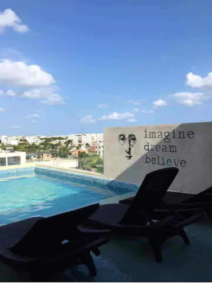 Playa Del Carmen Downtown Believe Studio - Playa del Carmen
