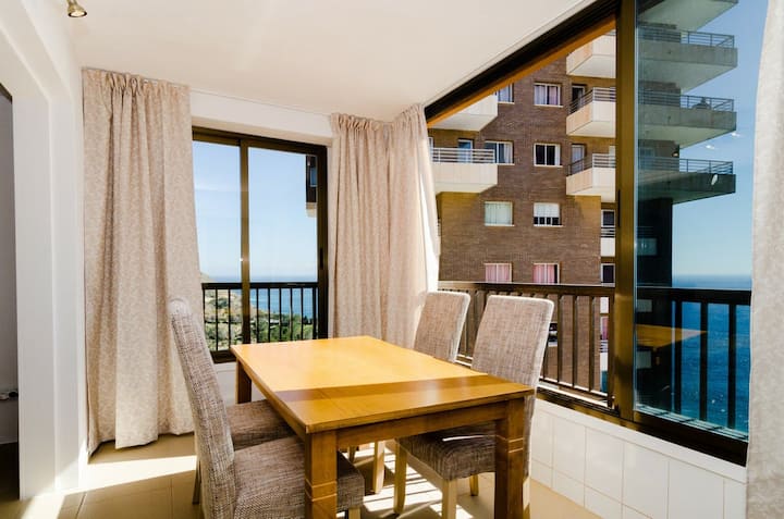 Modern Apartment Wifi Ac Nice Views Cala Almadraba - Benidorm