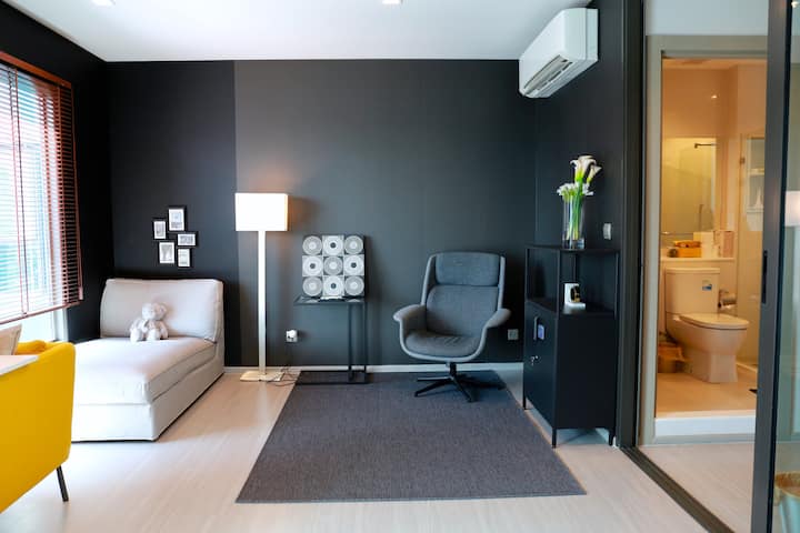 Just 4 Min To Rama9/ High Floor, 日本語 Monthly Rent - Bangkok