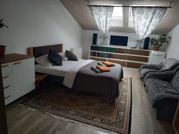 Центр Loft спальня і кухня-студія Wifi оптоволокно - Lviv