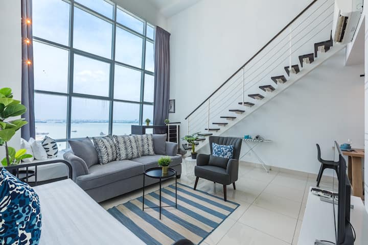 Fantastic Seaview @ The Sunrise @ Maritime Suite - Gelugor