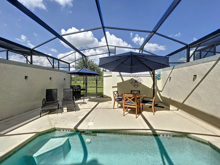 Bodacious Oasis - Private Pool, Free Bbq Grill! - Davenport, FL