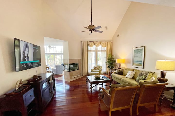 3rd Row Palmetto Dunes Spacious Home, Private Pool - Île de Hilton-Head, SC