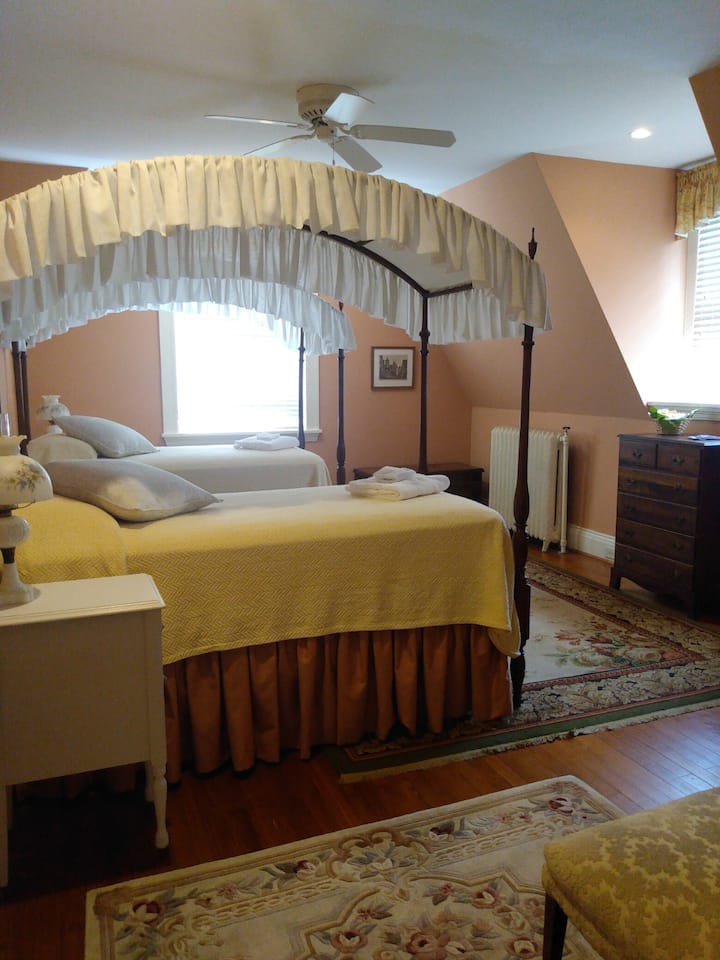 The Chrysler House: 2 Twin Canopy Beds - Portsmouth, VA