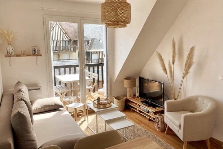Appt Cosy Avec Balcon - Proche Plage - Cabourg - Dives-sur-Mer