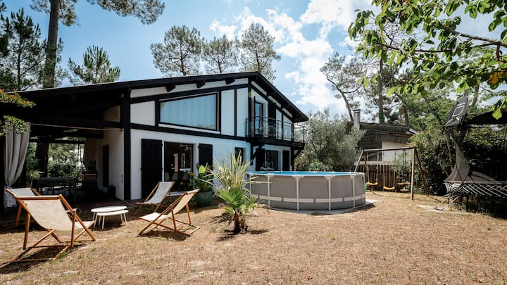 Villa De Charme Hautes Rives - Biscarrosse