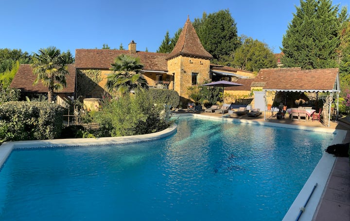 "Cabane Bambou" Chambre Privée ~ Spa & Piscine - Sarlat-la-Canéda