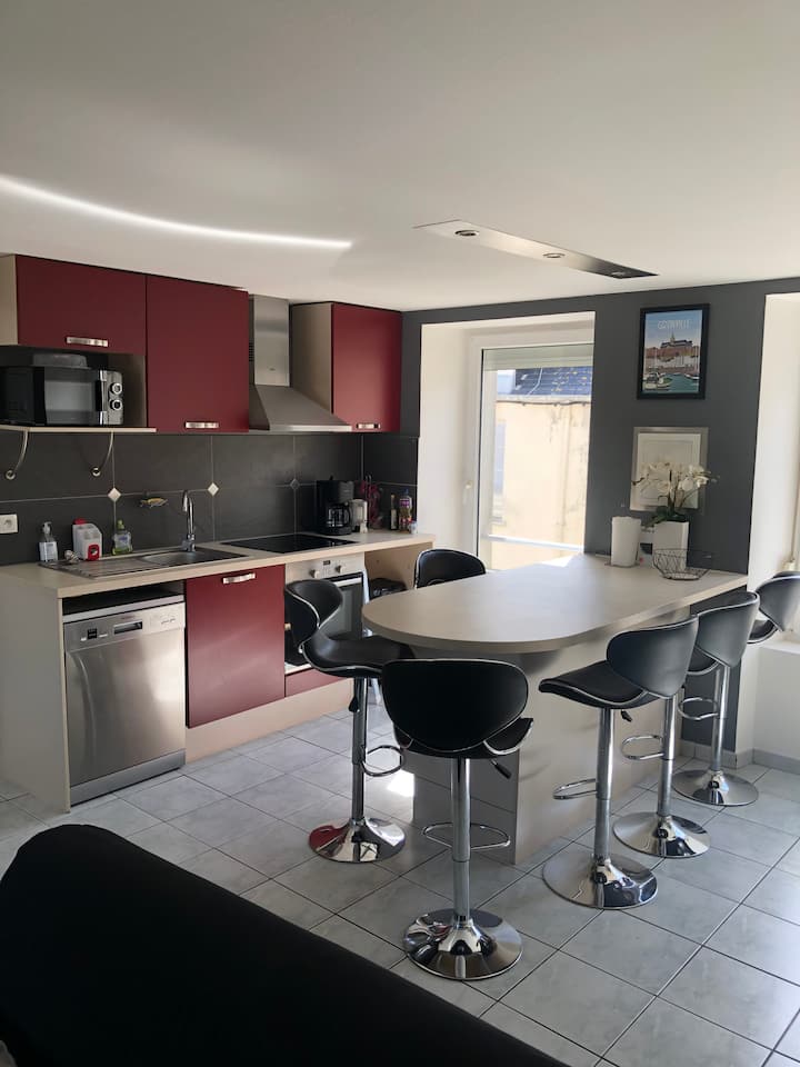 Duplex Lumineux (Proche De Toutes Commodités) - Granville