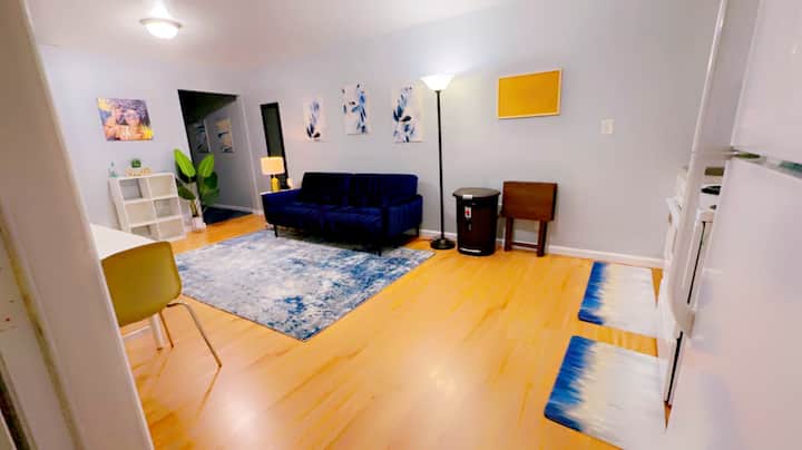 Entire 2-bed Private Apt - Ewr/nyc/outlet Mall - ニューアーク, NJ