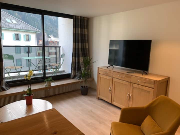 Studio Cosy, Hyper-centre Vue Mont Blanc Chamonix - Chamonix-Mont-Blanc