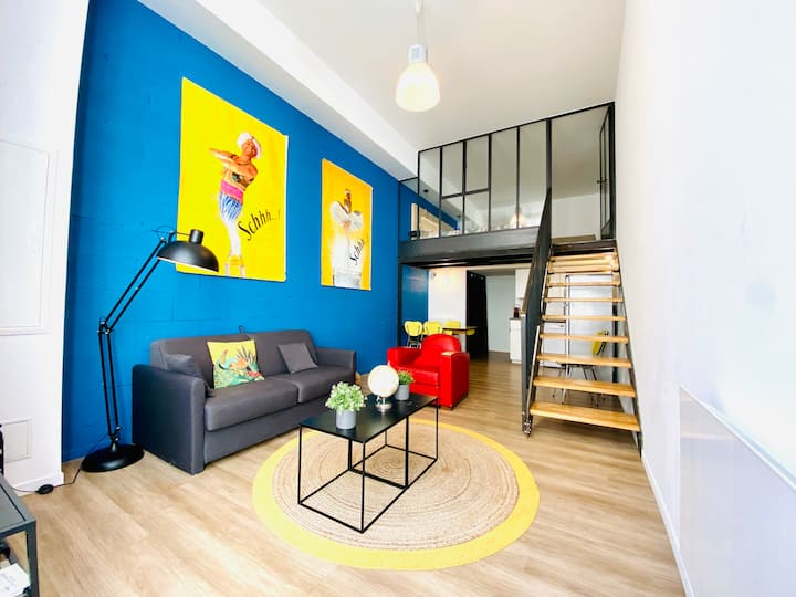 Le Loft Génie | Terrasse | Proche Tram | Centre - Grenoble