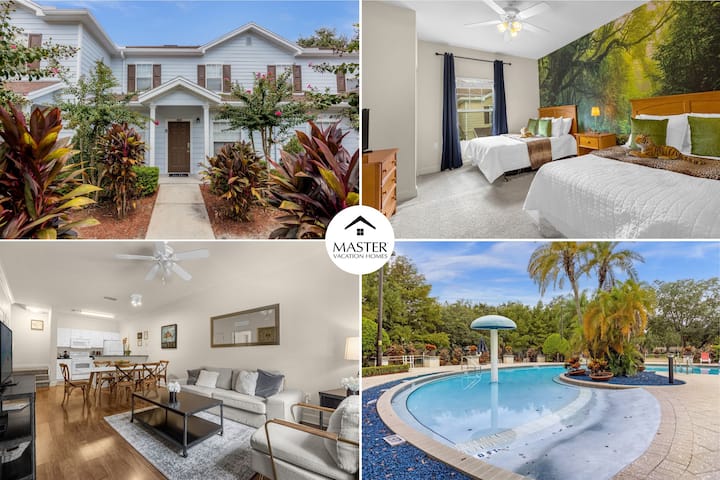3 Bd/2 Ba Sleeps 8! Lucaya Village (8-106) - SEA LIFE Orlando Aquarium, Orlando