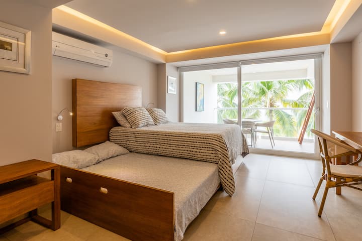 Estudio 1 Frente Al Mar, Alberca, Wifi, Cocina - Puerto Vallarta