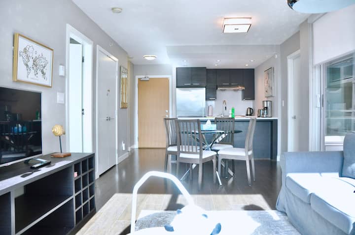 Condo Avec 2 Chambres 50m De La Skytrain Station - Richmond