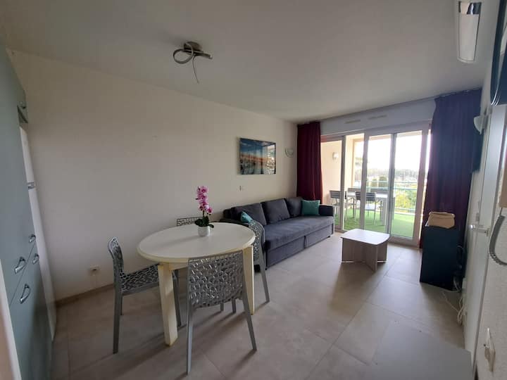 ⭐️Raro Junto Al Mar, Fibra, Terraza, Piscina, ⭐️ - Antibes