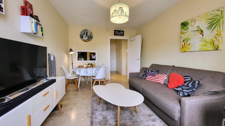 "L'étoile De Nice"- Idéal 4pers - Tout à Pied/tram - Nice