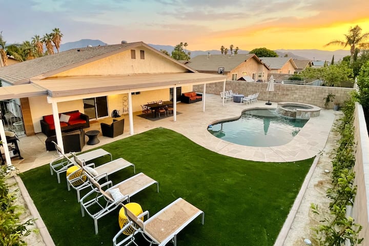 The Cactus Cooler - Pool & Spa + Game Room - Indio, CA