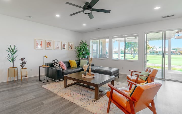 Golf Lover's Retreat - Modern Home On The Green - Indio, CA