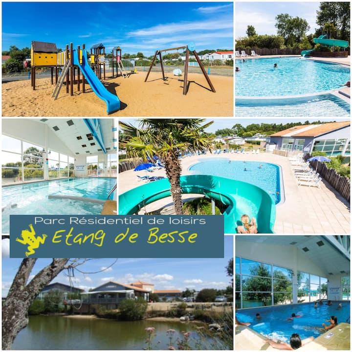 Loue Mobil-home Dans Parc Résidentiel (6 Pers.) - Saint-Hilaire-de-Riez