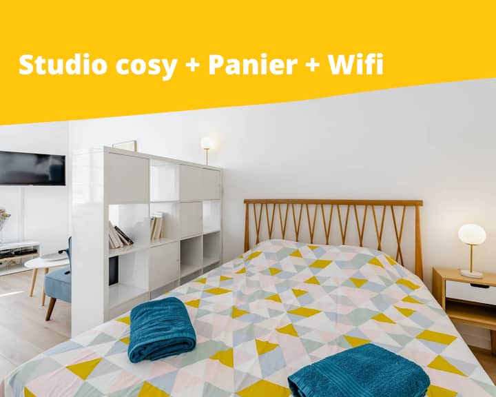 ★Studio Panier Lumineux & Tendance,proche De Tout★ - Îles du Frioul