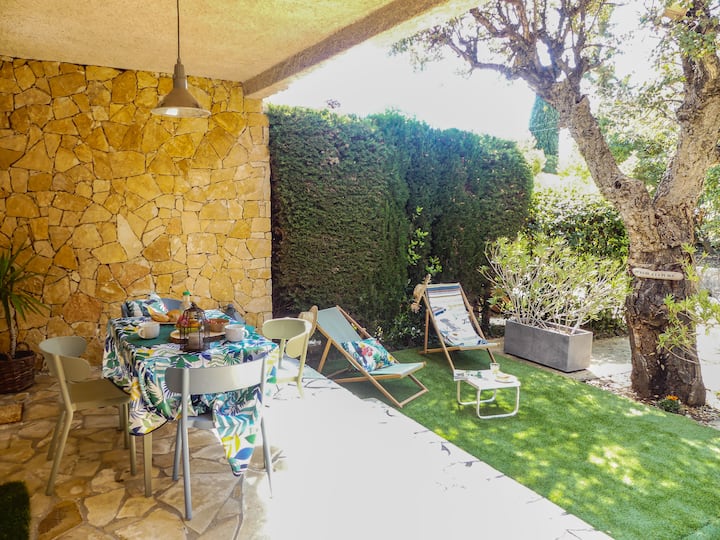 Centre Ville St Aygulf 4 Pers Terrasse Clôturée - Fréjus