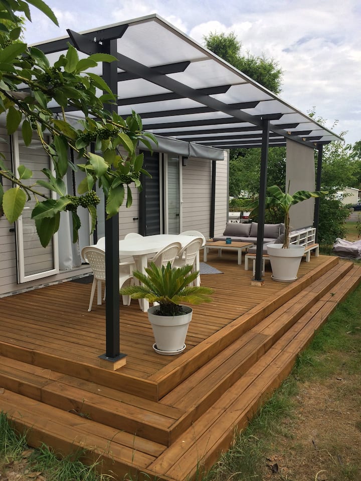 Superbe Mobilhome Neuf Biscarrosse Lac 3 Chambres - Biscarrosse