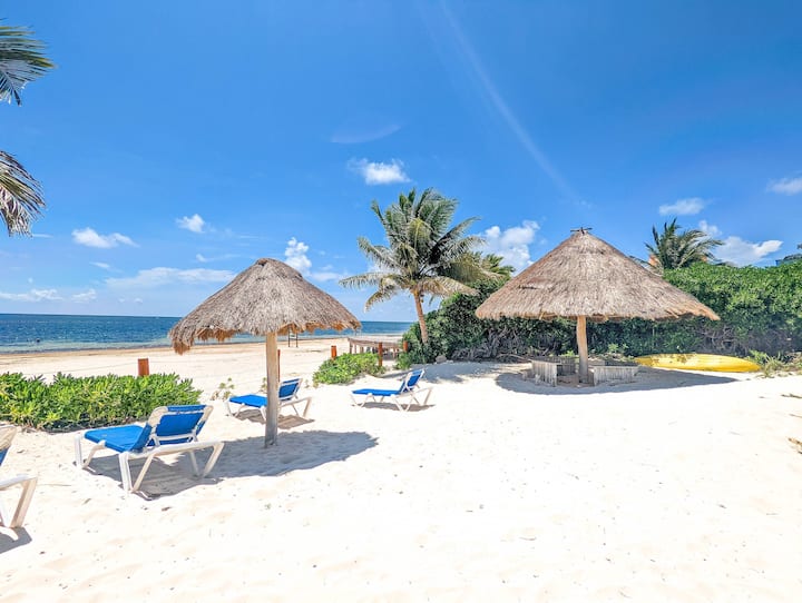 Landjammer Mexico 1 - Condo On The Beach With Pool - Puerto Morelos