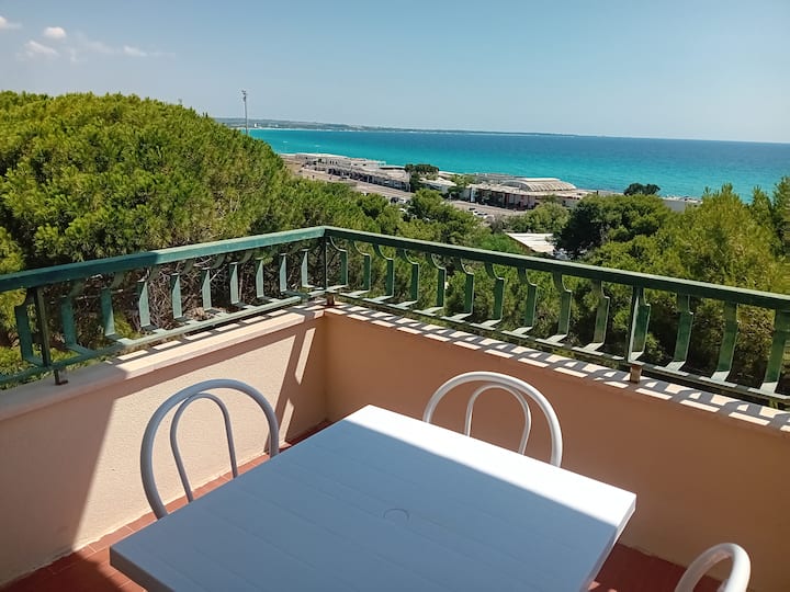 Sg320 Trilocale Con Vista Mare In Via Dante 7 - Gallipoli