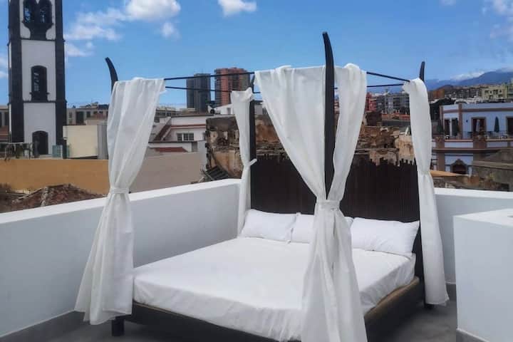 Historic Loft With Balcony & Bathtub - Santa Cruz de Tenerife