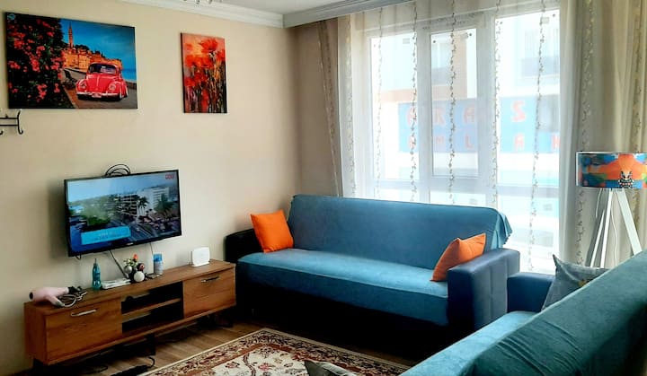 Cute And Comfortable Apartment Close To Old City - Antalya