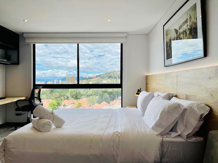 Loft Con Vista A La Ciudad - Bogotá