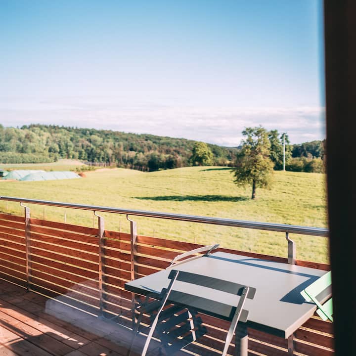 Erlebnishof & Spa: Familiensuite Xl Natur Balkon - Ravensburg