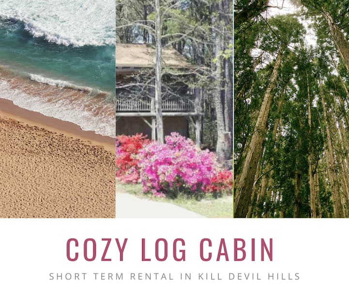 Cozy Log Cabin * 2 Bd / 1 Bath * Huge Private Deck - Kill Devil Hills, NC