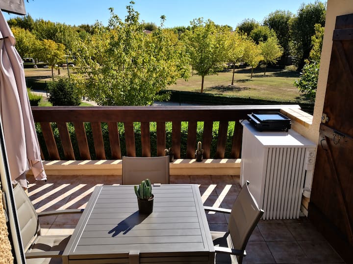 Résidence Paisible Avec Piscine Et Tennis - Saint-Cyprien Plage