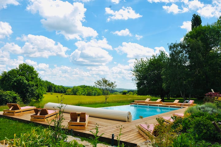 Gîte Perigord - 5/6 Couchages - Piscine - Dordogne