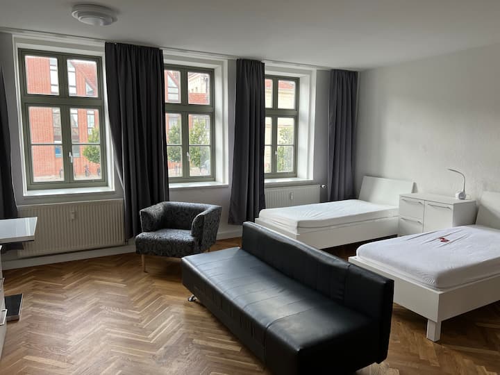 Möbliertes 1-zimmer Apartment Im Zentrum Schwerins - Schwerin